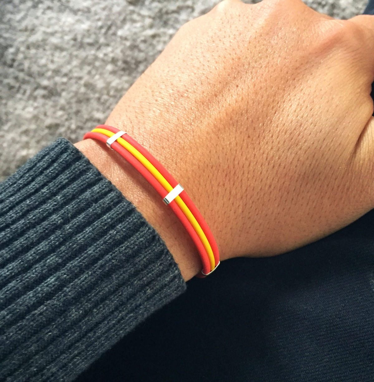 Pulsera Bandera de España - Platajewels
